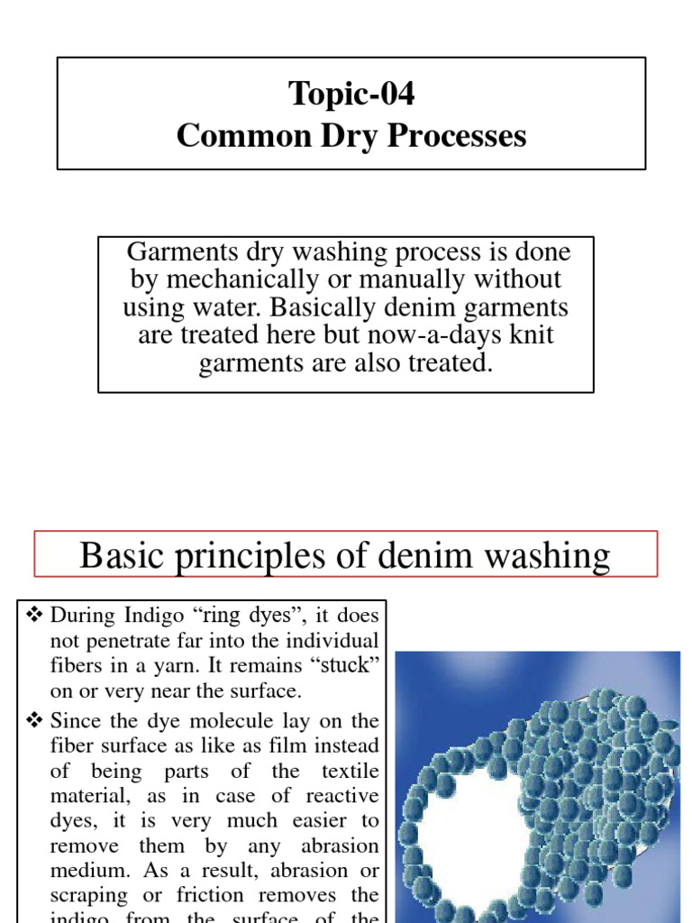Lecture-4 Dry Processes | PDF | Polymers | Textiles