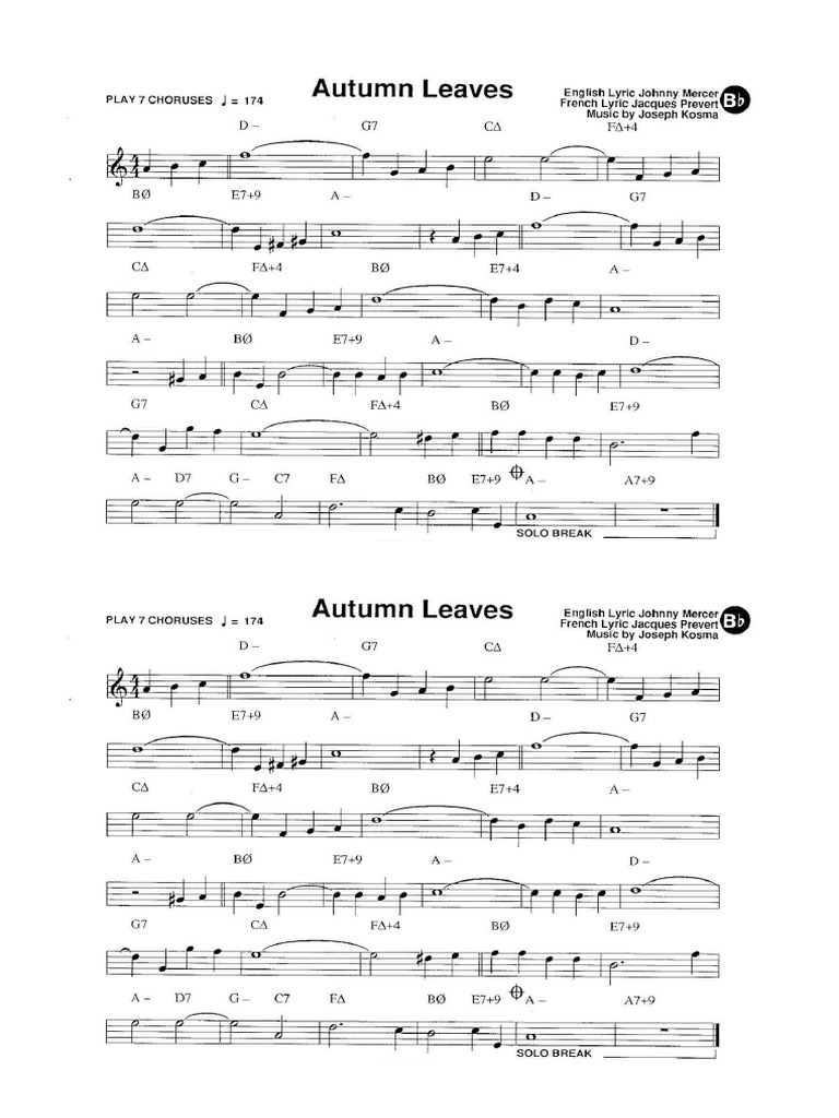 autumn leaves | PDF