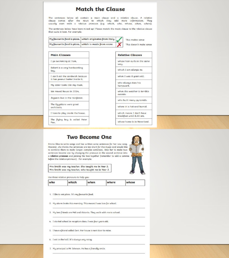 Review Relative Pronoun and Clauses - pptx-1 | PDF