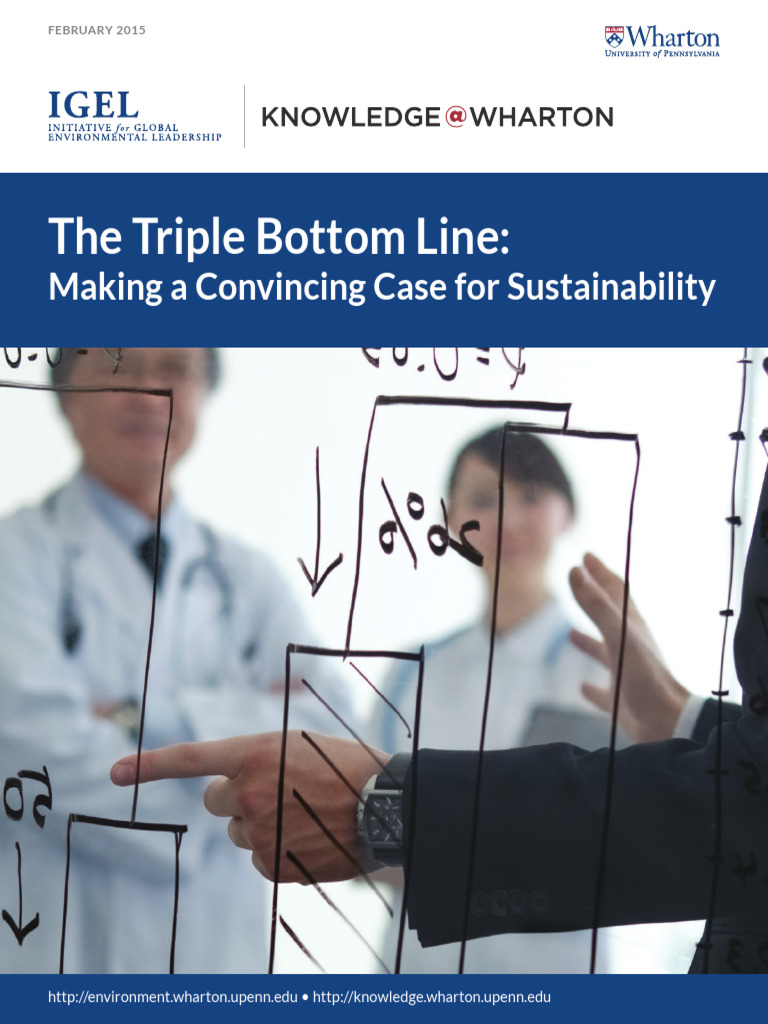 The Triple Bottom Line | PDF | Sustainability | Hospital