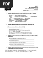 Grade 7 Admission Test Reviewer | PDF | Water | Earth