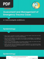 Primary and Secondary Survey of ATLS | PDF | Bleeding | Medical Specialties