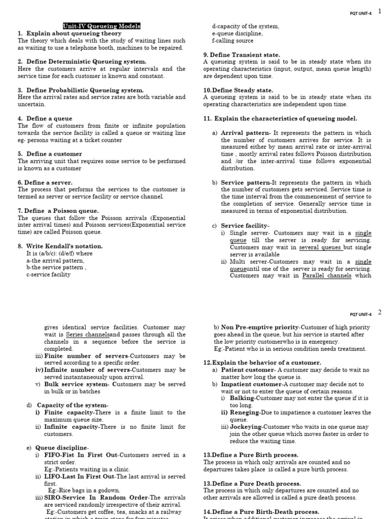 Ma4107 PQT Unit-4 | PDF | Probability Theory | Statistical Theory