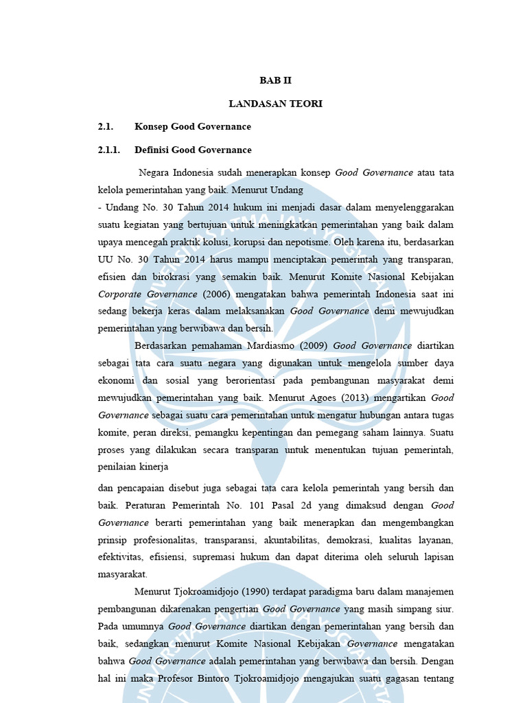Materi Good Governance | PDF