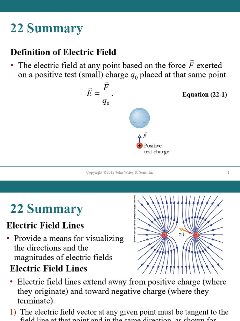 Lecture 02 | PDF | Electric Field | Geometry