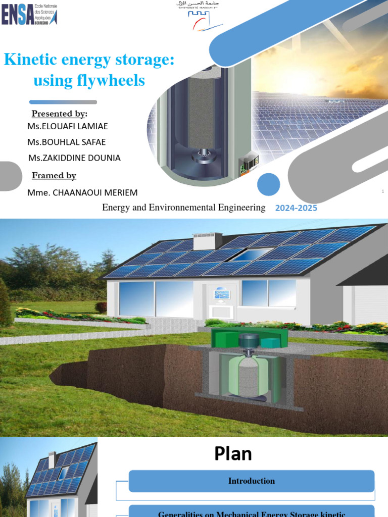 Kinetic Energy Storage: Using Flywheels: Presented by | PDF | Energy ...