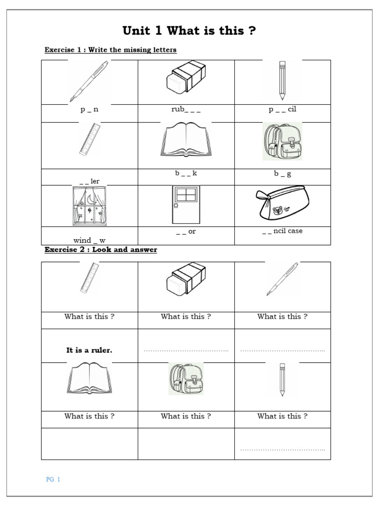 BTBT Family & Friends 1 Unit 1 | PDF