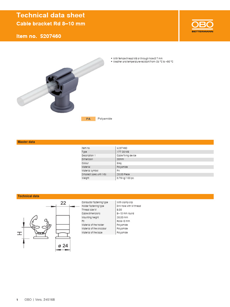 TBS 177 - 30 - M8 5207460 en | PDF