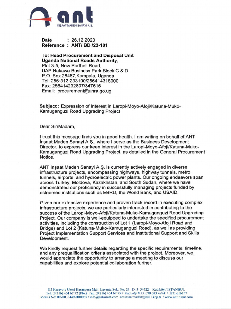 Bd23-001 Eoi Uganda Laropi Moyo Afoji | PDF