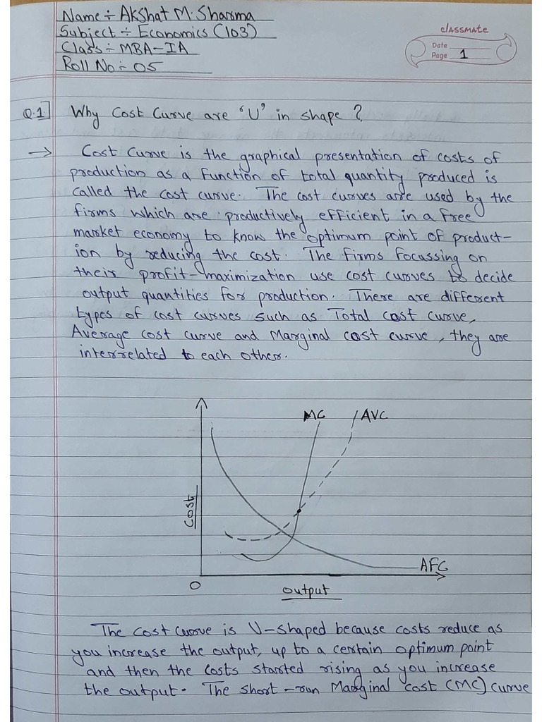 Sem 1 Economics | PDF