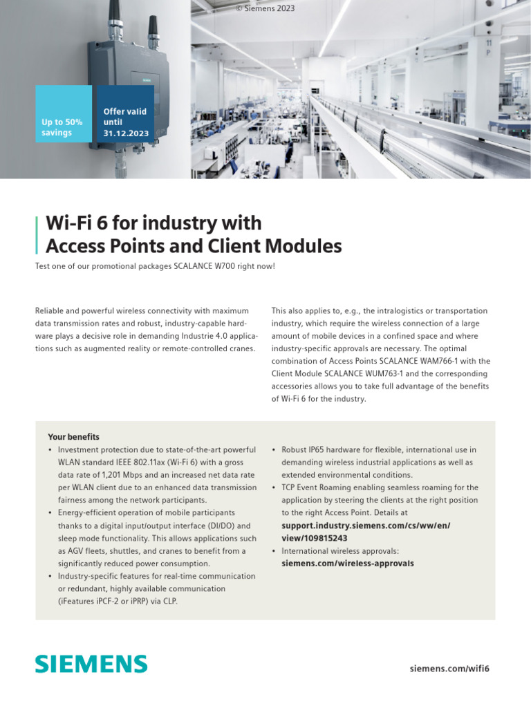 IWLAN Promotional Package WiFi6 | PDF | Wireless Access Point | Wi Fi