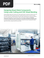 Sheetmetal Design Guidelines | PDF | Sheet Metal | Metalworking