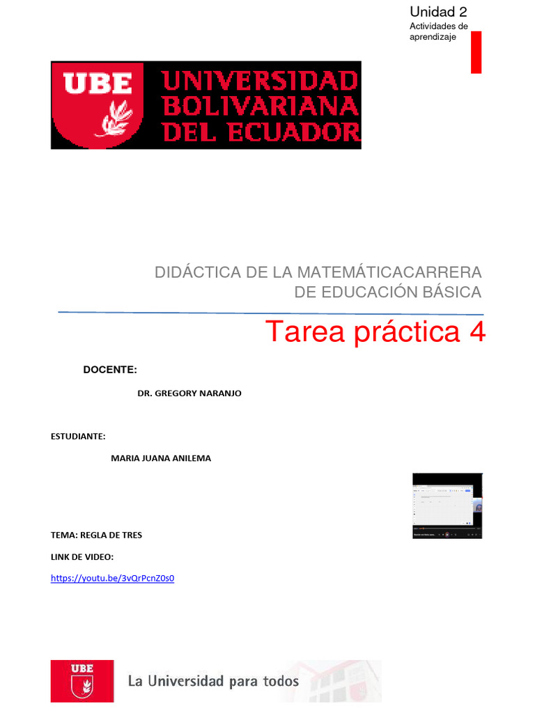 Tarea Práctica 4 (2) | PDF | Evaluación | Pedagogía
