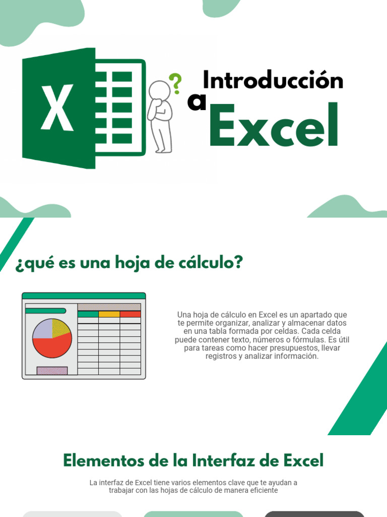 Introducción A | PDF | Hoja de cálculo | Microsoft Excel