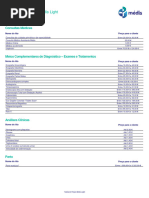 Tabela de Preços Médis Dental 2022 | PDF | Dente | Odontologia