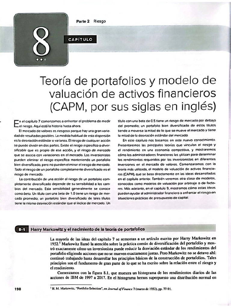 Modelo CAPM | PDF