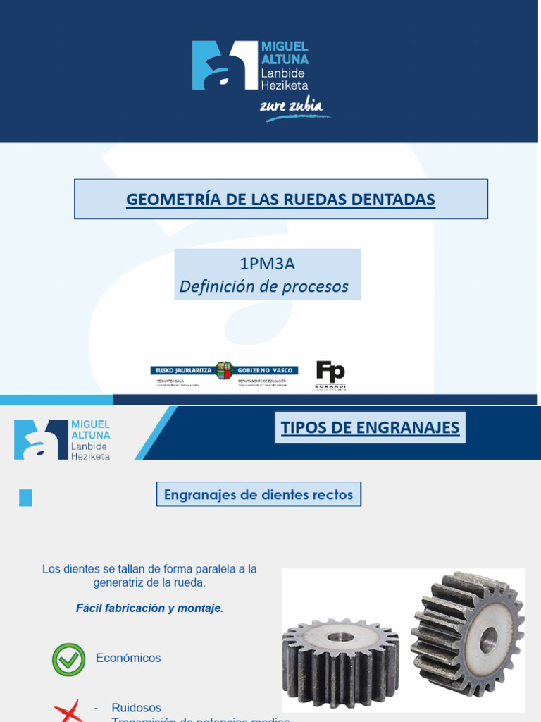 8.0 Geometría de los engranajes | Descargar gratis PDF | Engranaje | Geometría euclidiana