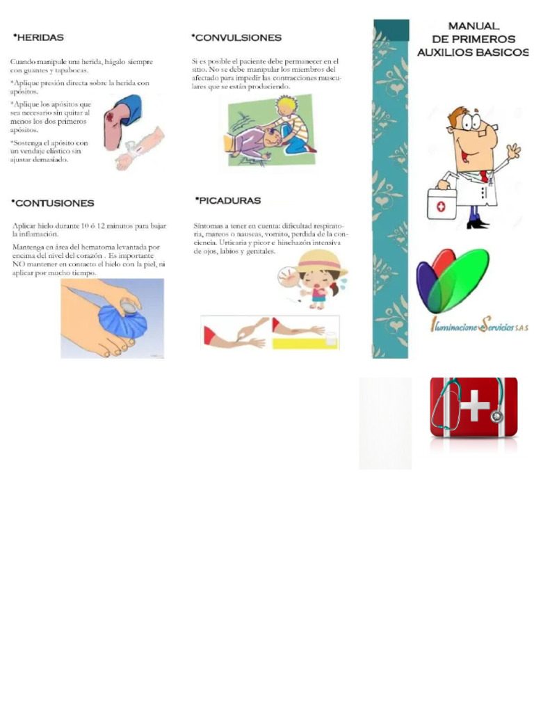folleto de primeros auxilio | PDF