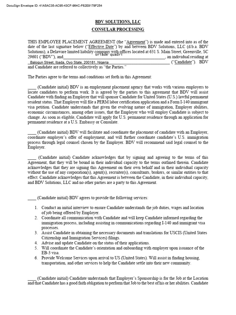 Please Sign This Document | PDF | Employment