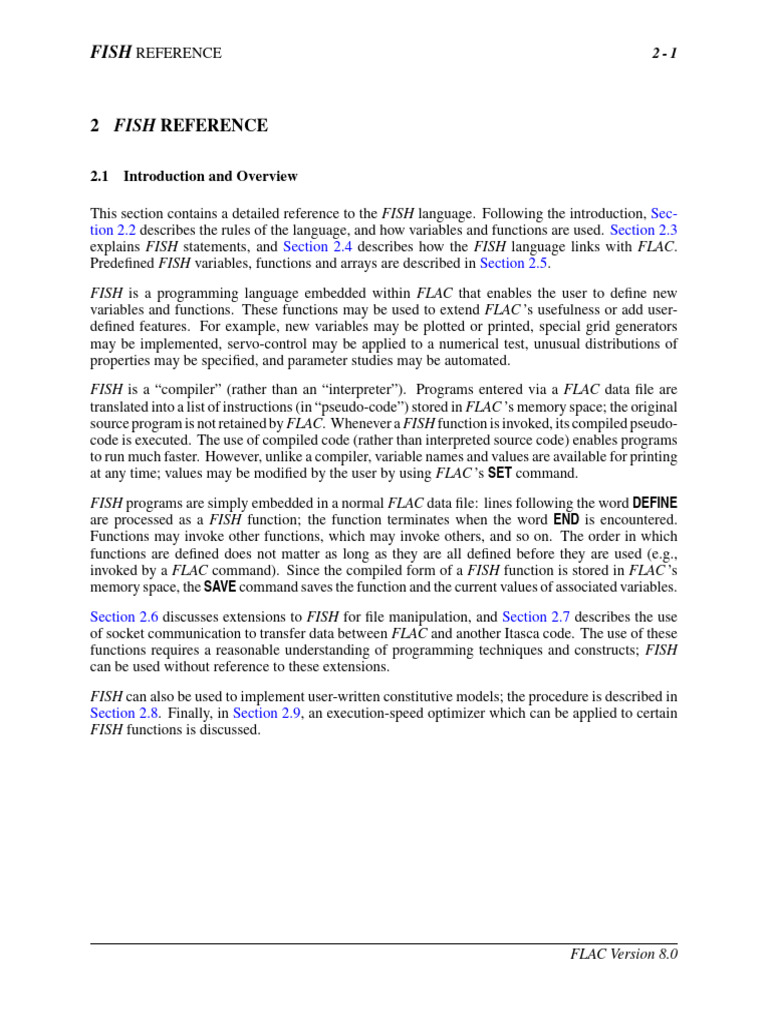 Fish Reference | PDF | Parameter (Computer Programming) | Variable (Computer Science)