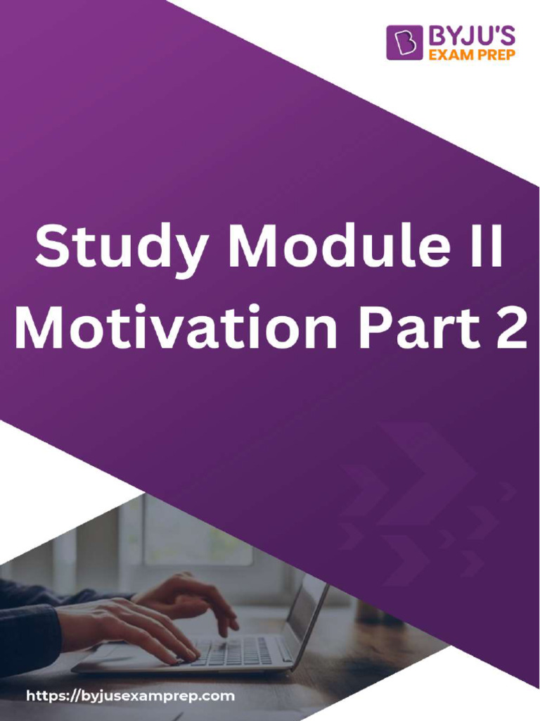 motivation_part_2_111715191017950 | PDF | Motivational | Motivation