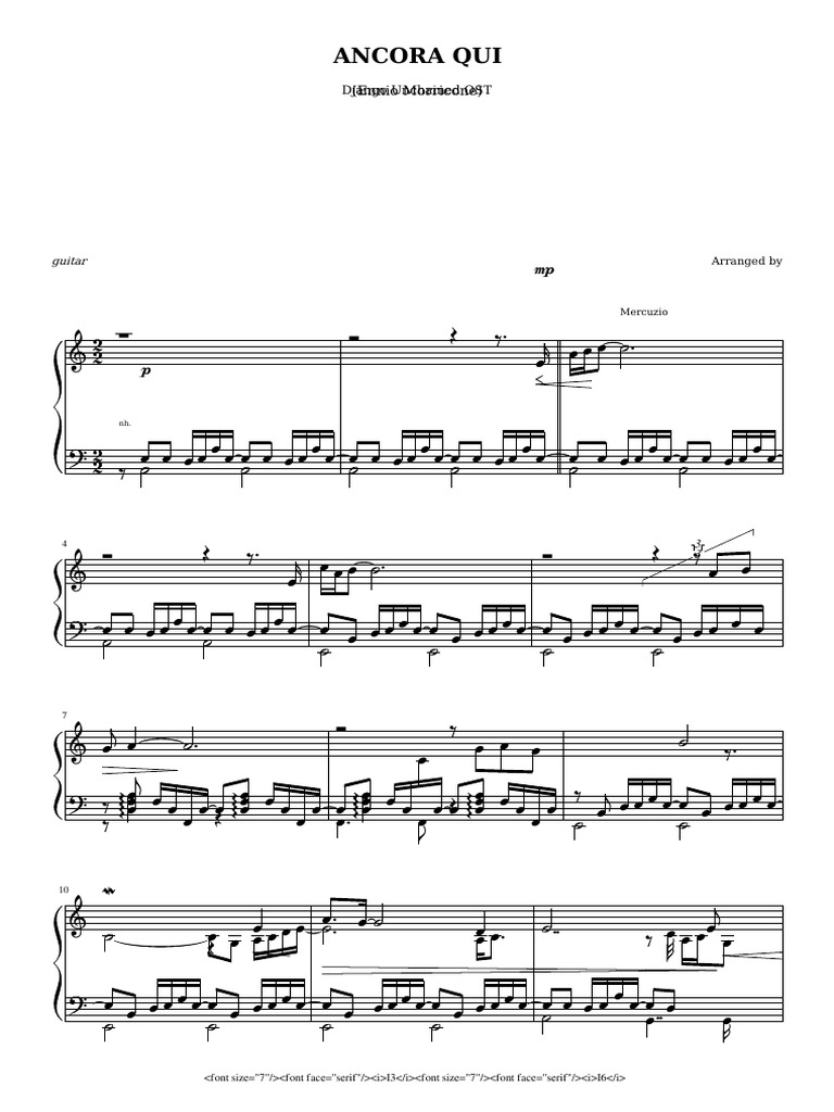 Django Unchained - Morricone | PDF