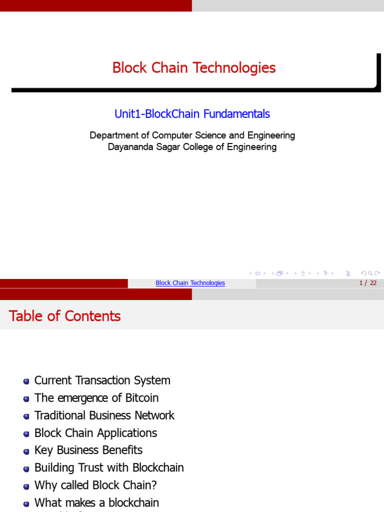 BCT-unit 1 PPT | PDF | Computer Network | Computing
