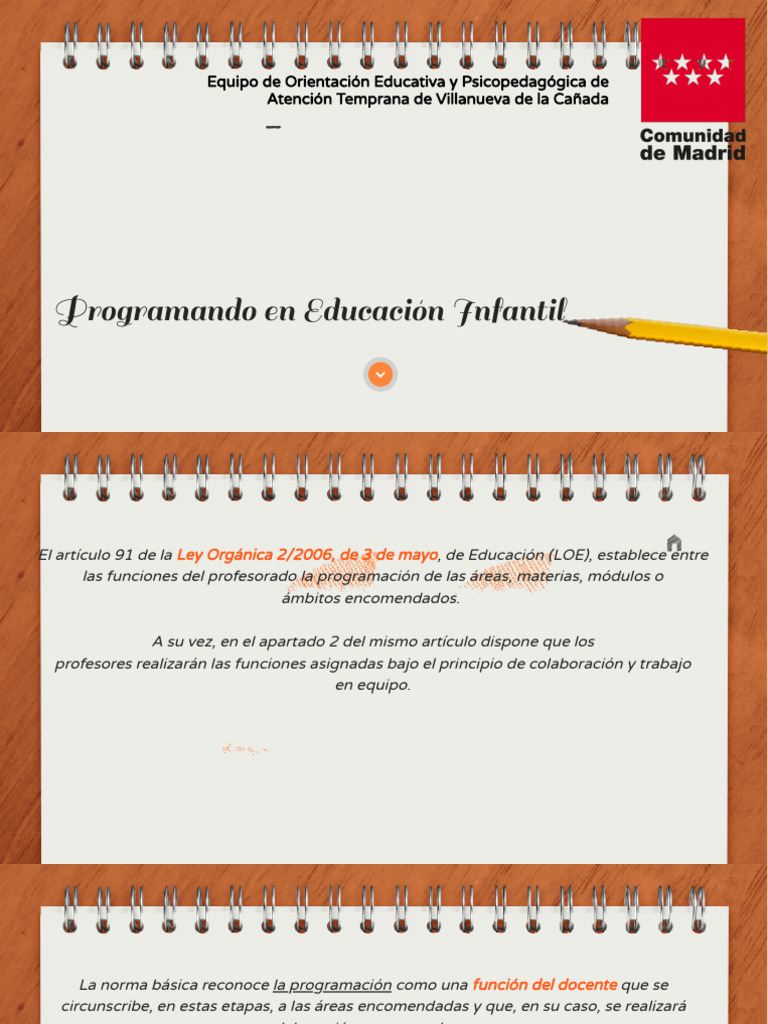 Programando en EI Madrid | PDF | Plan de estudios | Evaluación