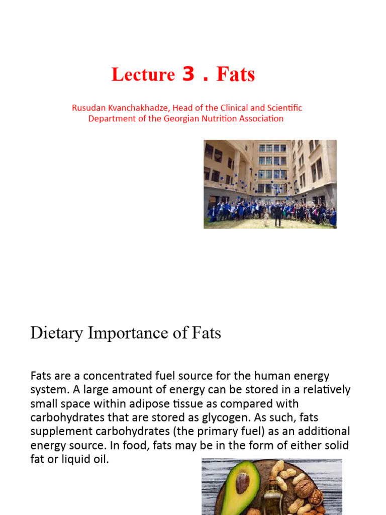 Fats | PDF | Fat | Fatty Acid