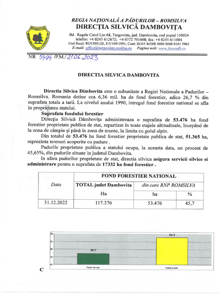 Informare Directia Silvica | PDF