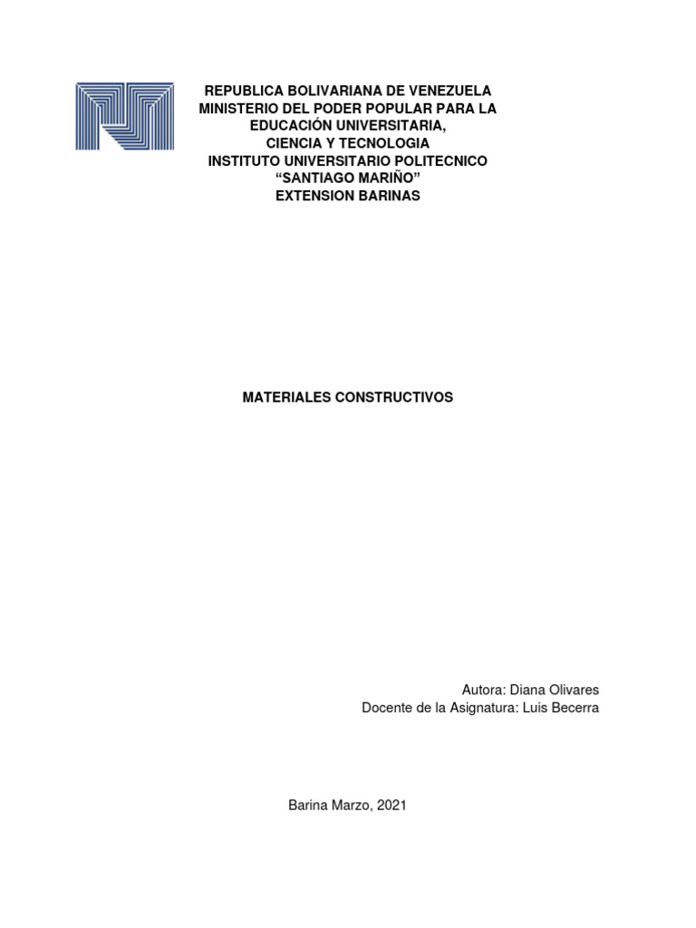 Materiales Constructivos | PDF | Hormigón | Acero