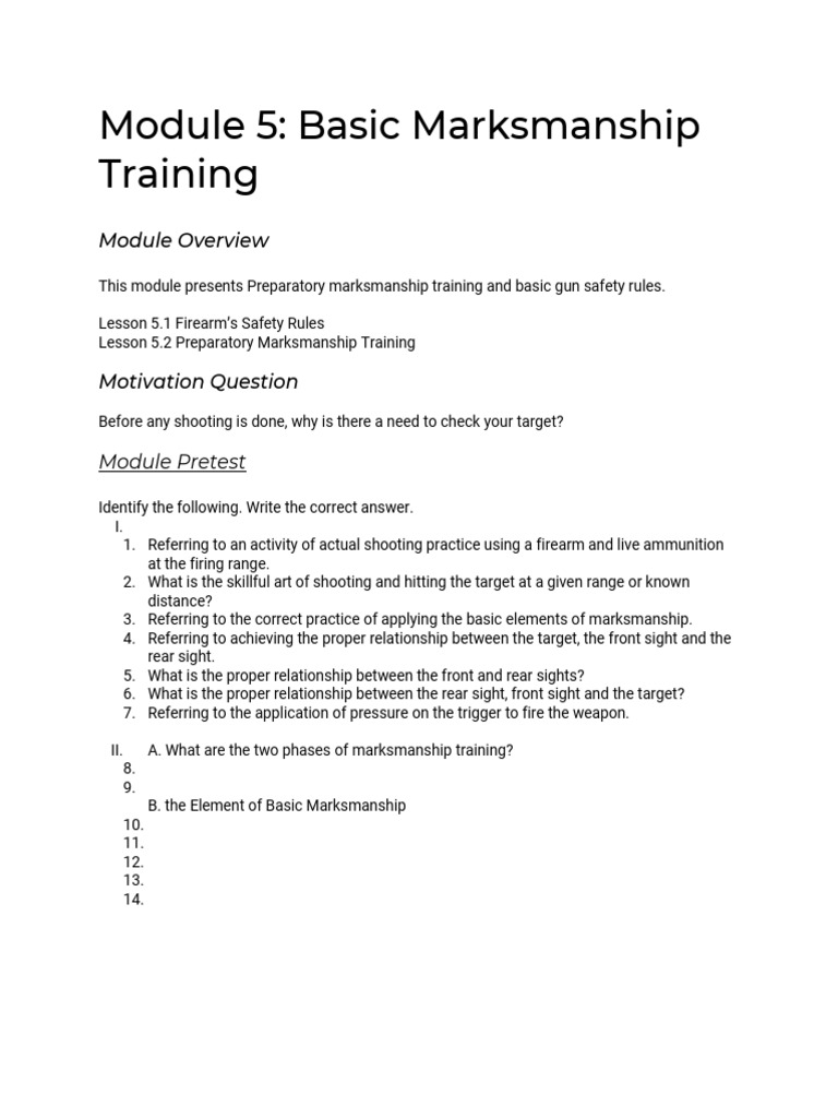 Module 5 | PDF | Firearms | Revolver