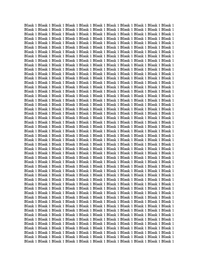 Blank | PDF