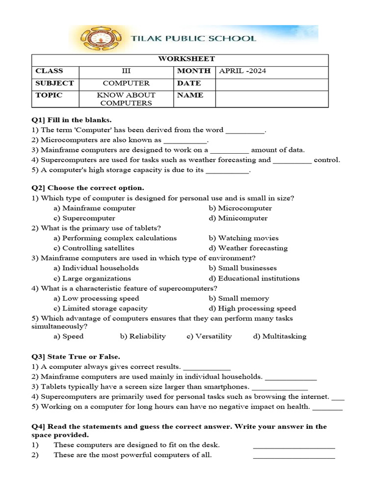 Class 3 | PDF | Tablet Computer | Mainframe Computer
