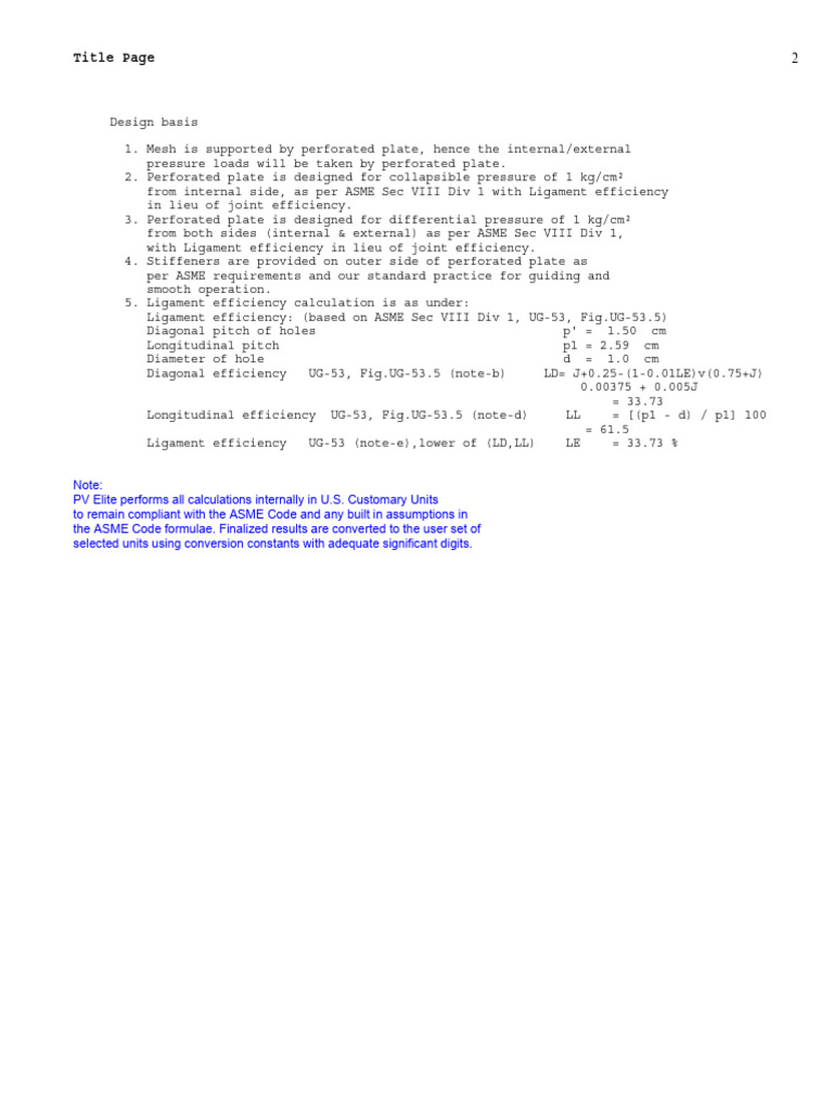 Sample Strength Cal | PDF | Pipe (Fluid Conveyance) | Stress (Mechanics)