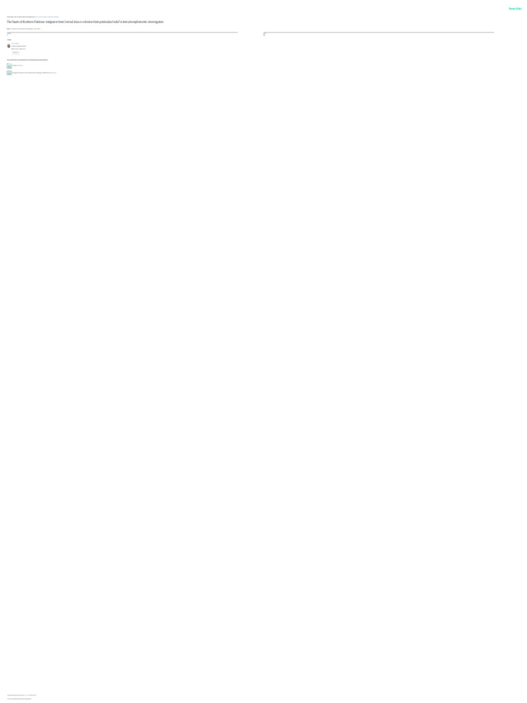 2009 The Swatis of Northern Pakistan-Emigrants From Central Asia or ...