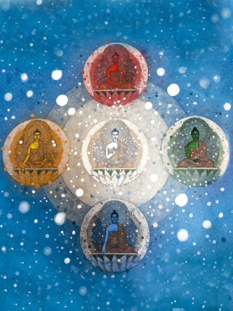 los-5-budas-del-mandala | PDF | Mahayana | Budeidad