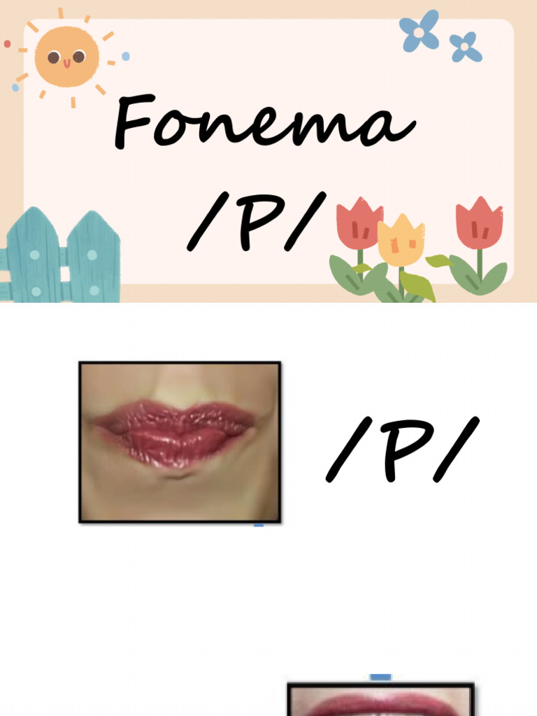 Fonema P | PDF