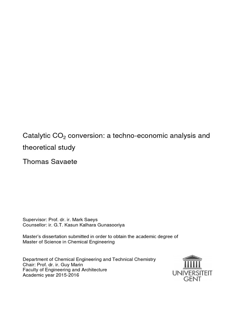 Catalytic Co2 Conversion | PDF | Carbon Dioxide | Catalysis