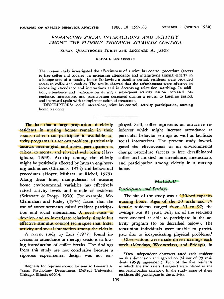 Reasesrch Paper Examples | PDF | Psychological Concepts | Behavioural Sciences