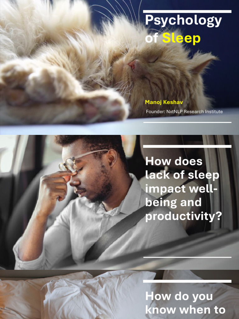 Psychology of Sleep | PDF | Sleep | Brain