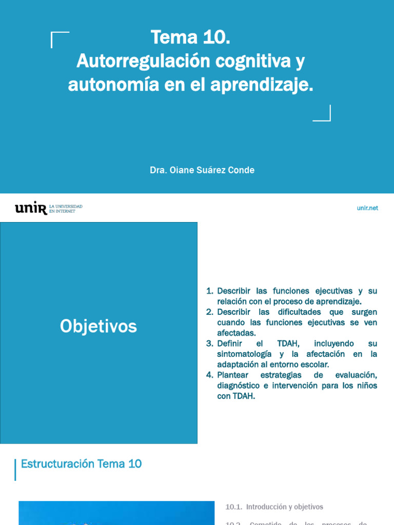 PTT - Ideas Clave 10 - Tema 10 | PDF | Memoria | Aprendizaje