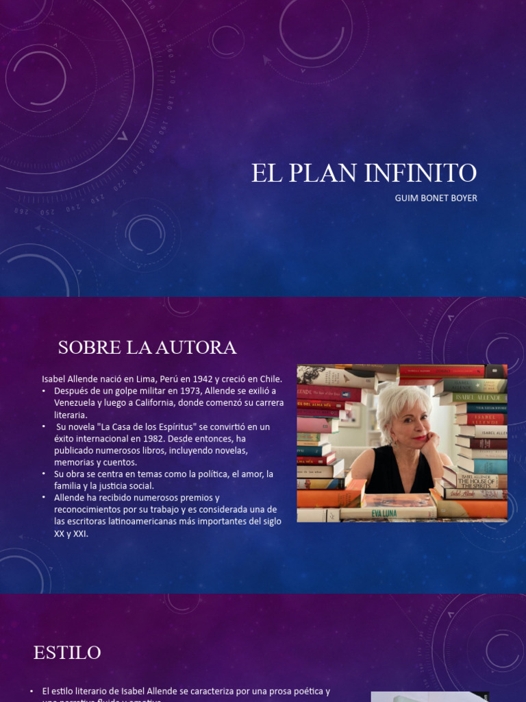 El Plan Infinito Presentacion | PDF