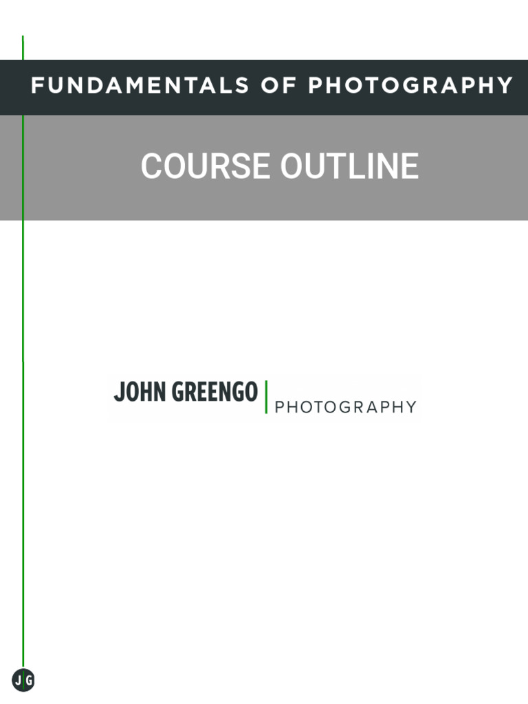 FOP18 Course Outline Final | PDF | Autofocus | Camera
