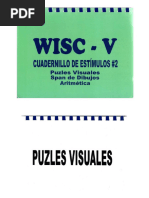 Cubos Wisc V | PDF | Cognición | Ciencia cognitiva