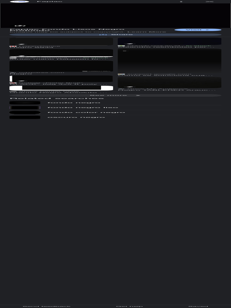 Faplac Fondo Negro Liso Profundo | PDF