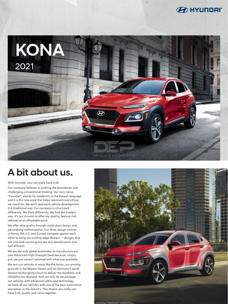 2021 Kona | Download Free PDF | Android (Operating System) | I Phone