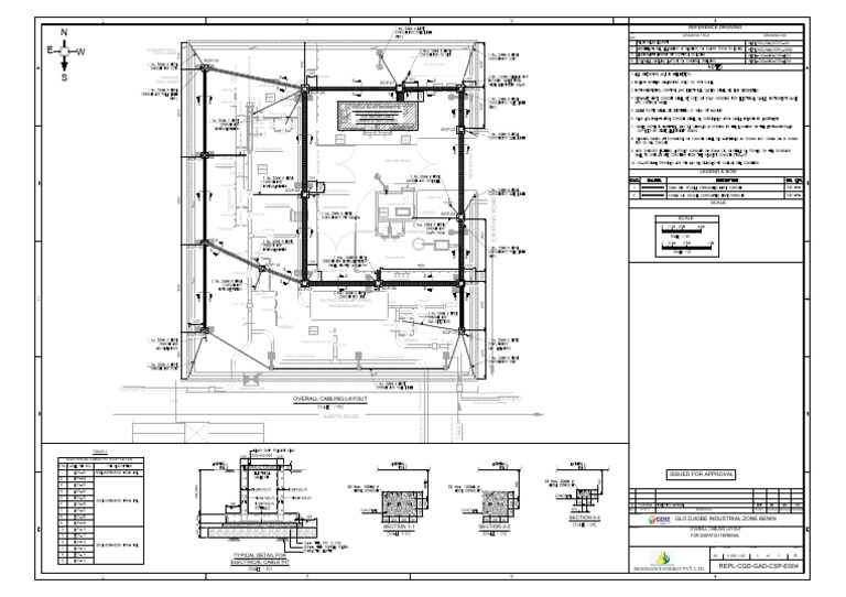 REPL-CGD-GAD-CSP-E004 - Rev A - OVERALL CABLING LAYOUT FOR DT STATION ...