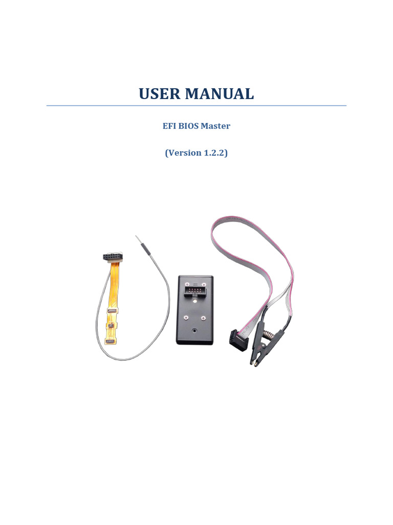 EFI BIOS Master User Manual v1.2.2VM ctf8th | PDF | Bios | Personal ...