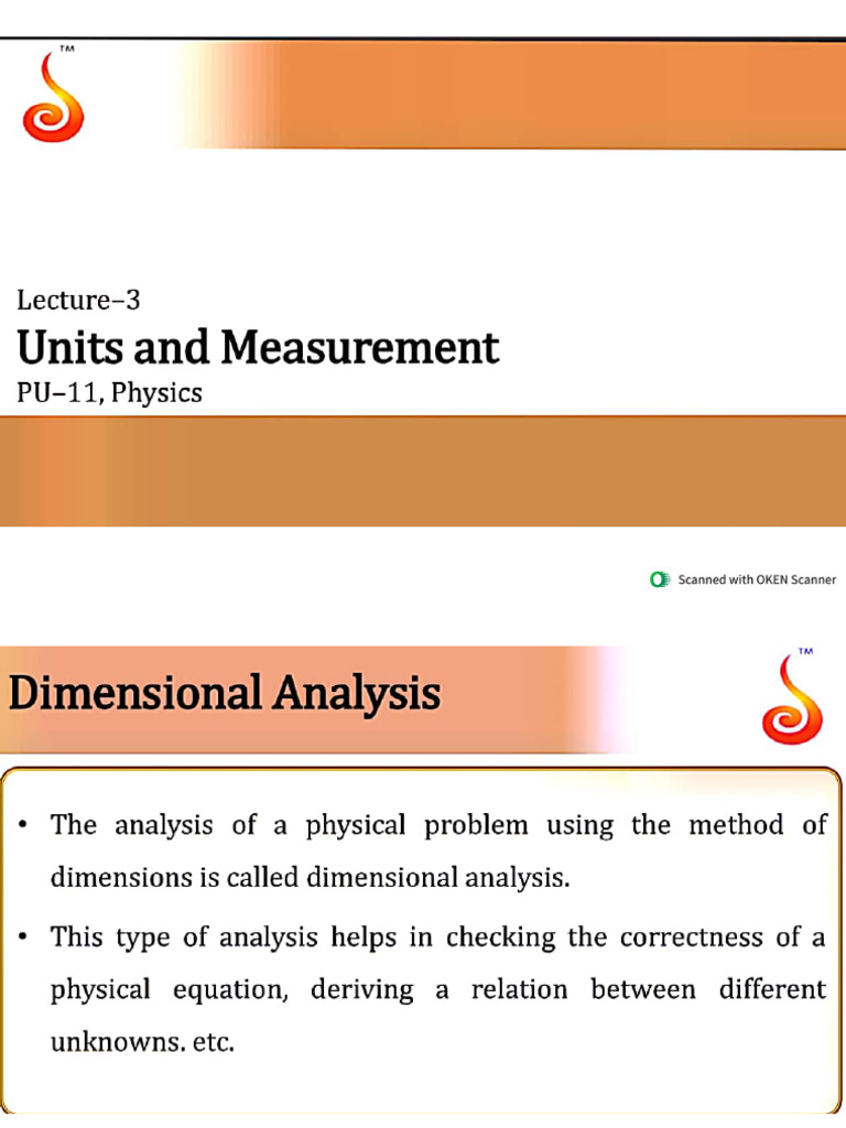 Unit Measurements L3 | PDF